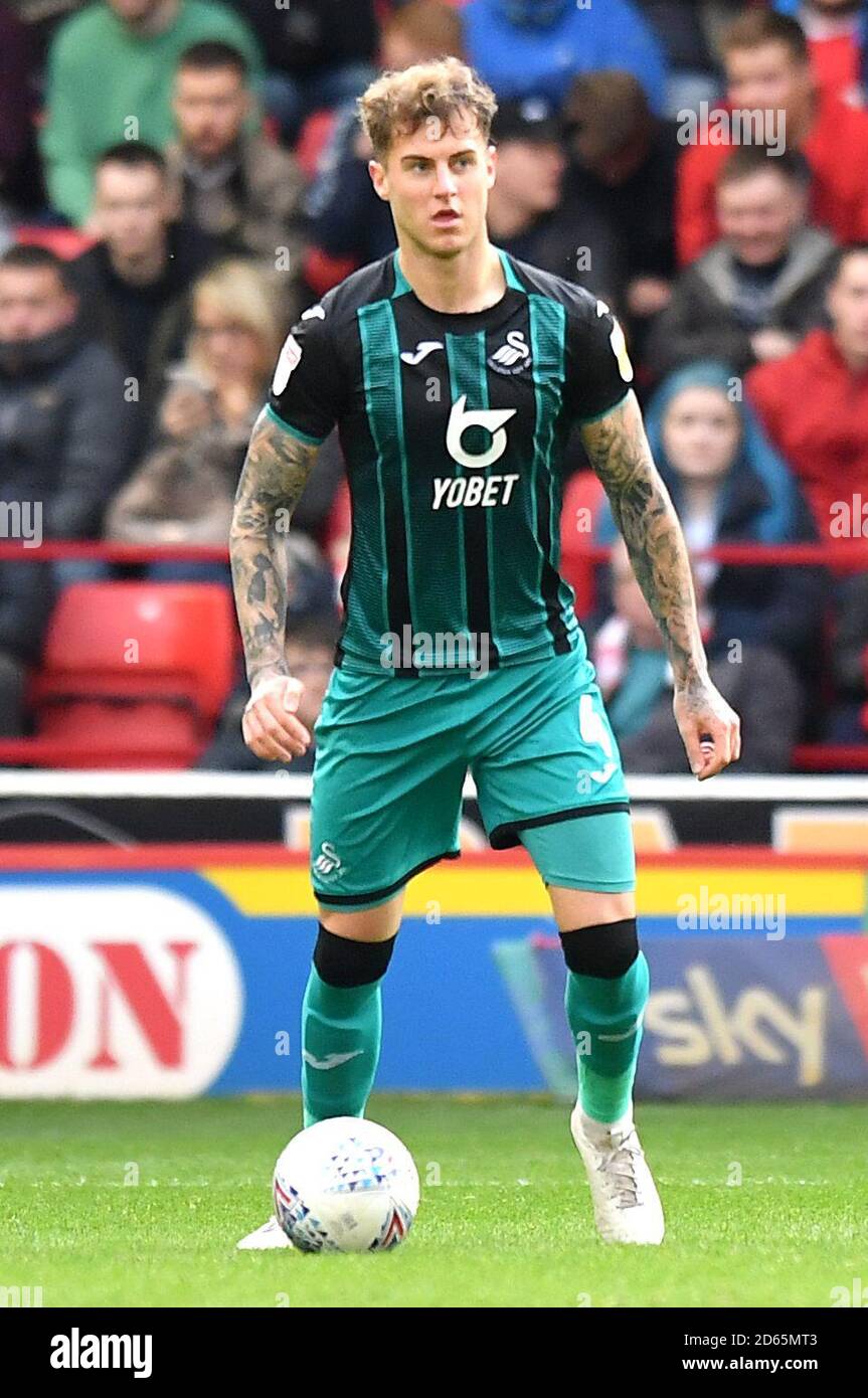 Swansea City's Joe Rodon Stock Photo - Alamy