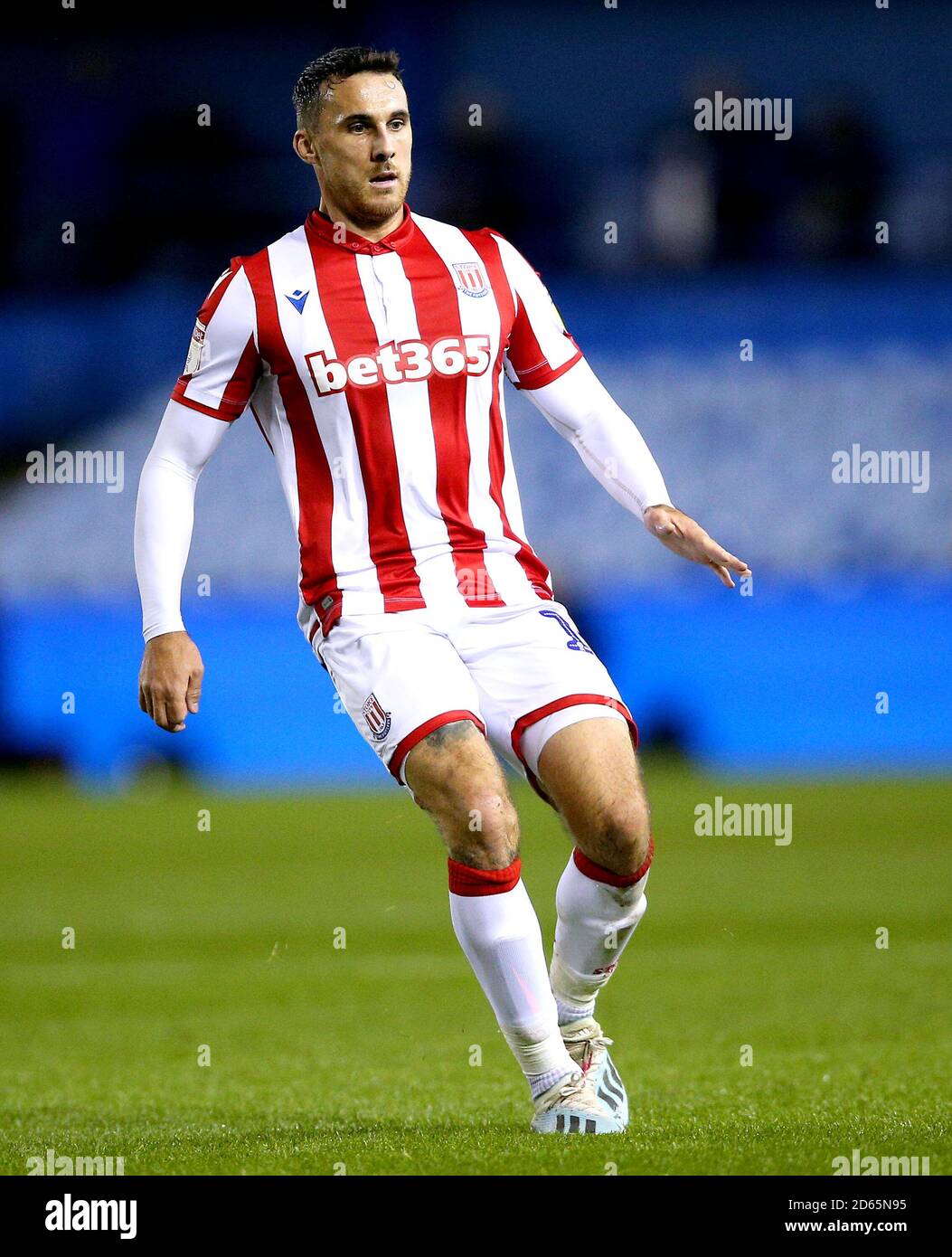 Stoke City's Lee Gregory in action Stock Photo - Alamy