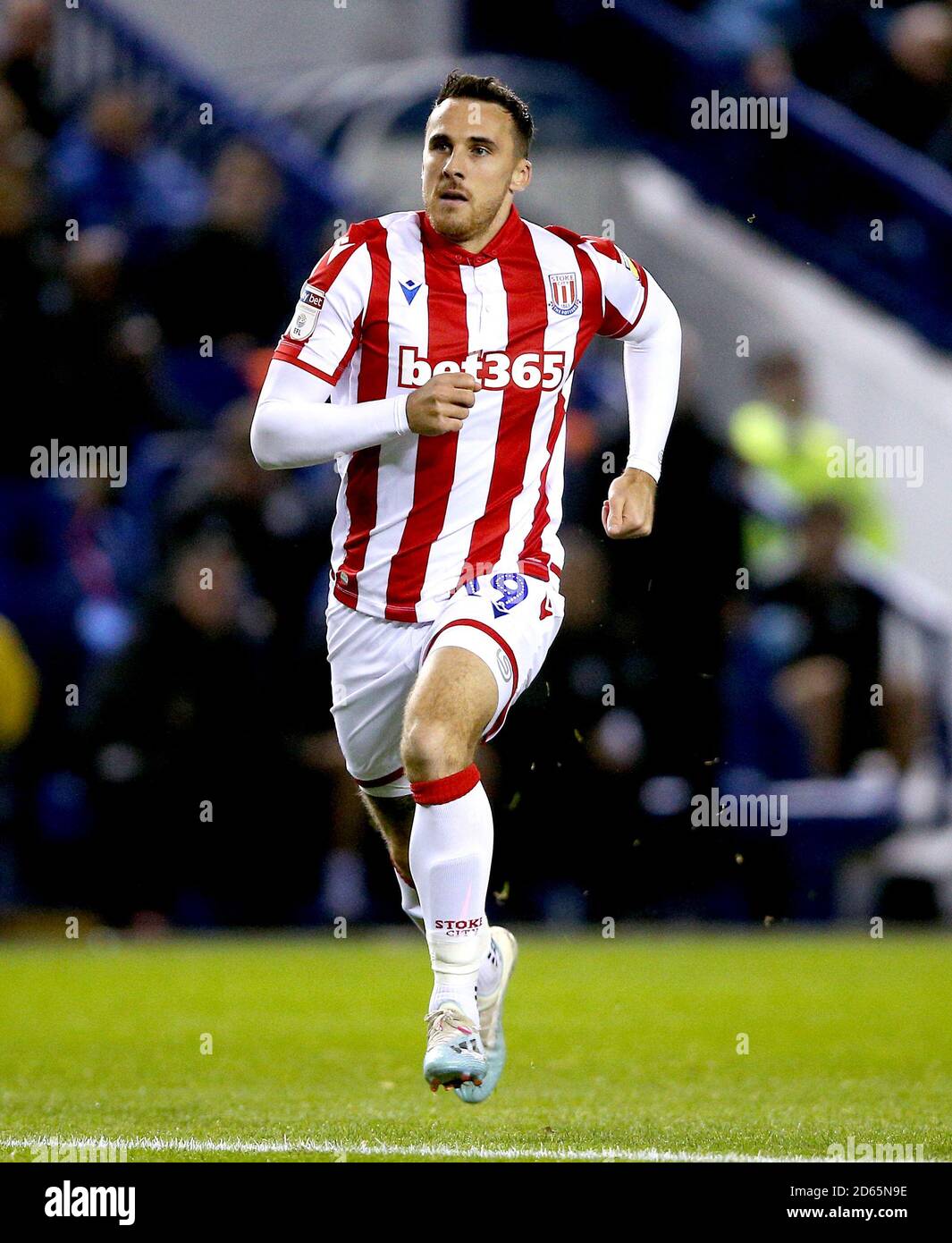 Stoke City's Lee Gregory in action Stock Photo - Alamy