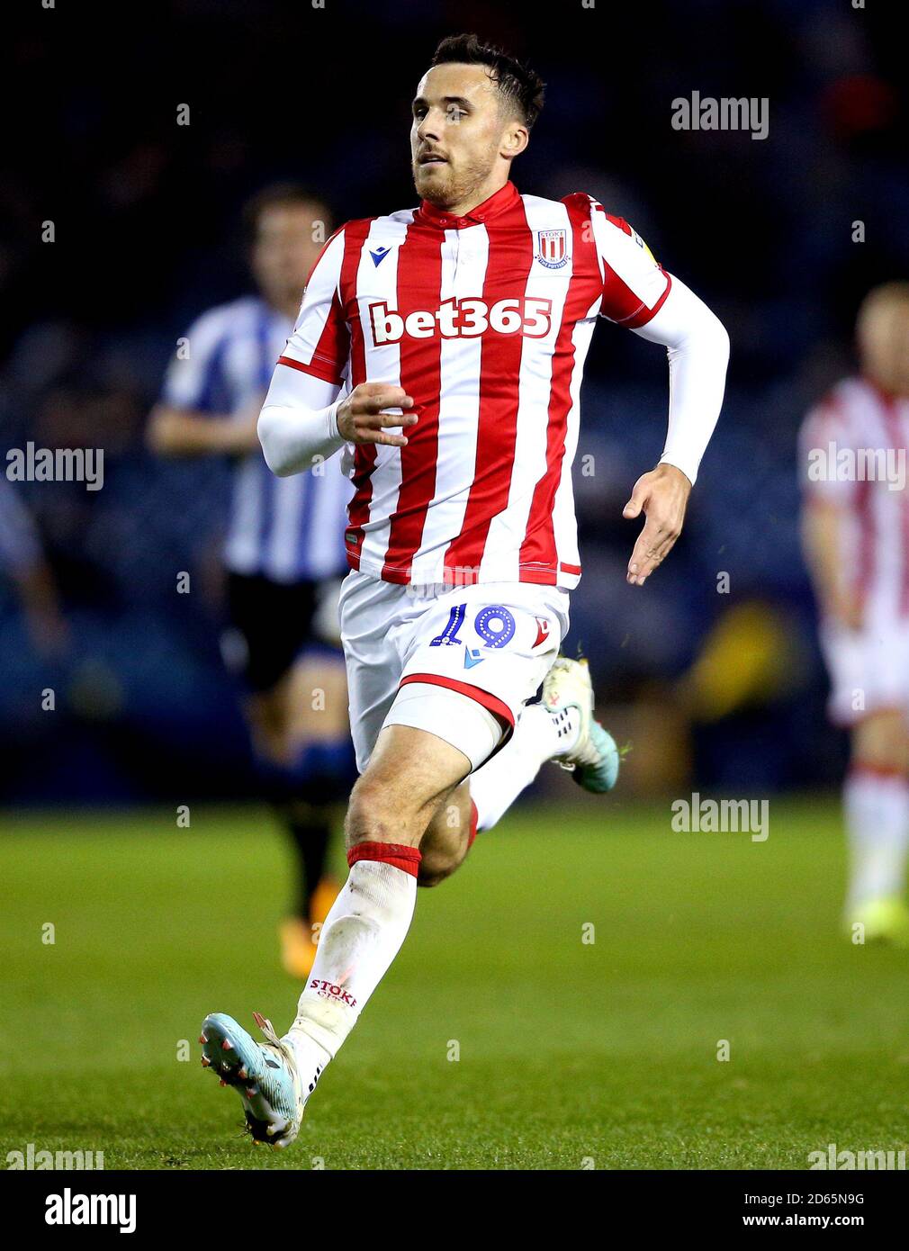 Stoke City's Lee Gregory in action Stock Photo - Alamy
