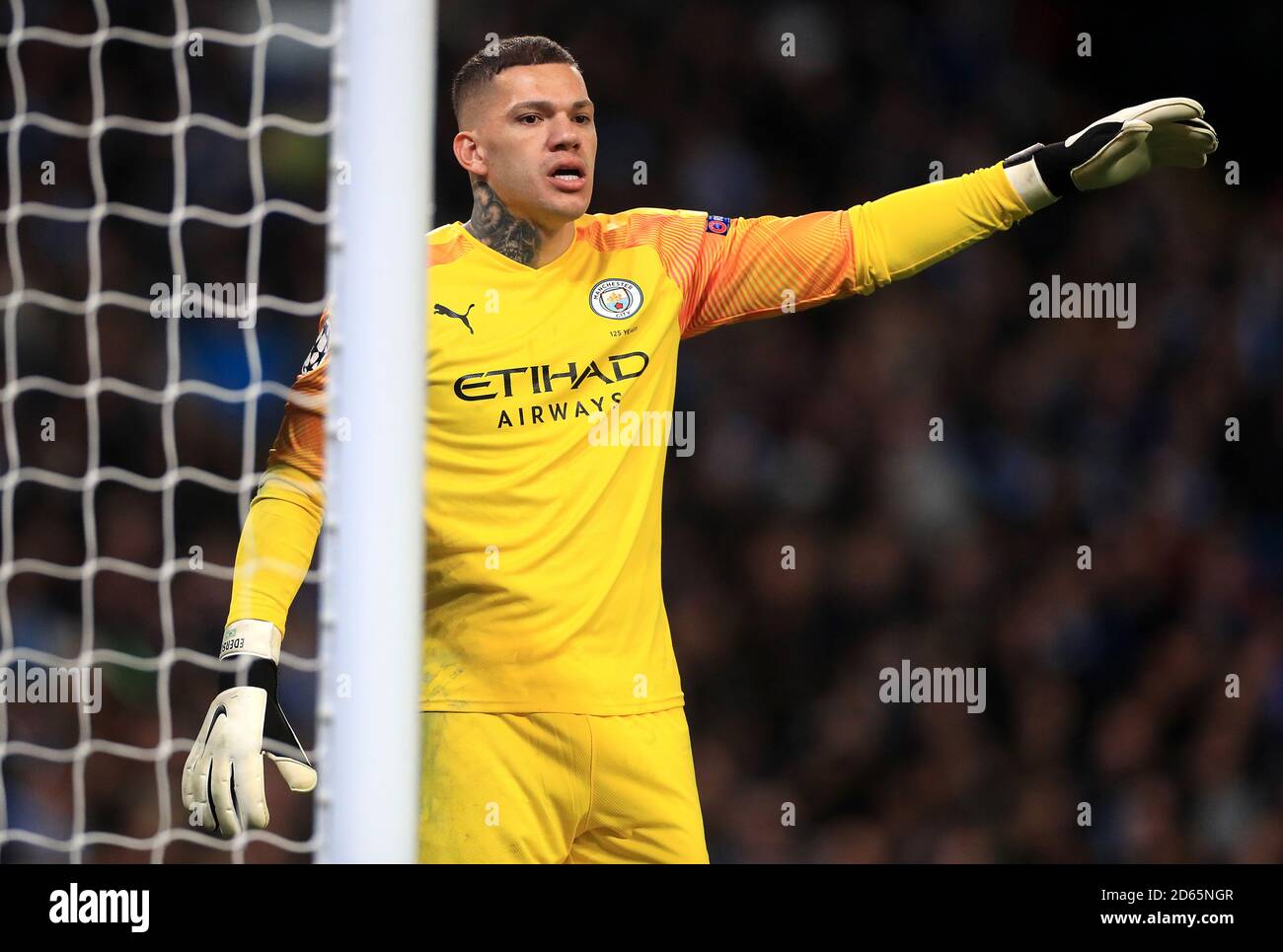 Manchester City goalkeeper Ederson Stock Photo - Alamy