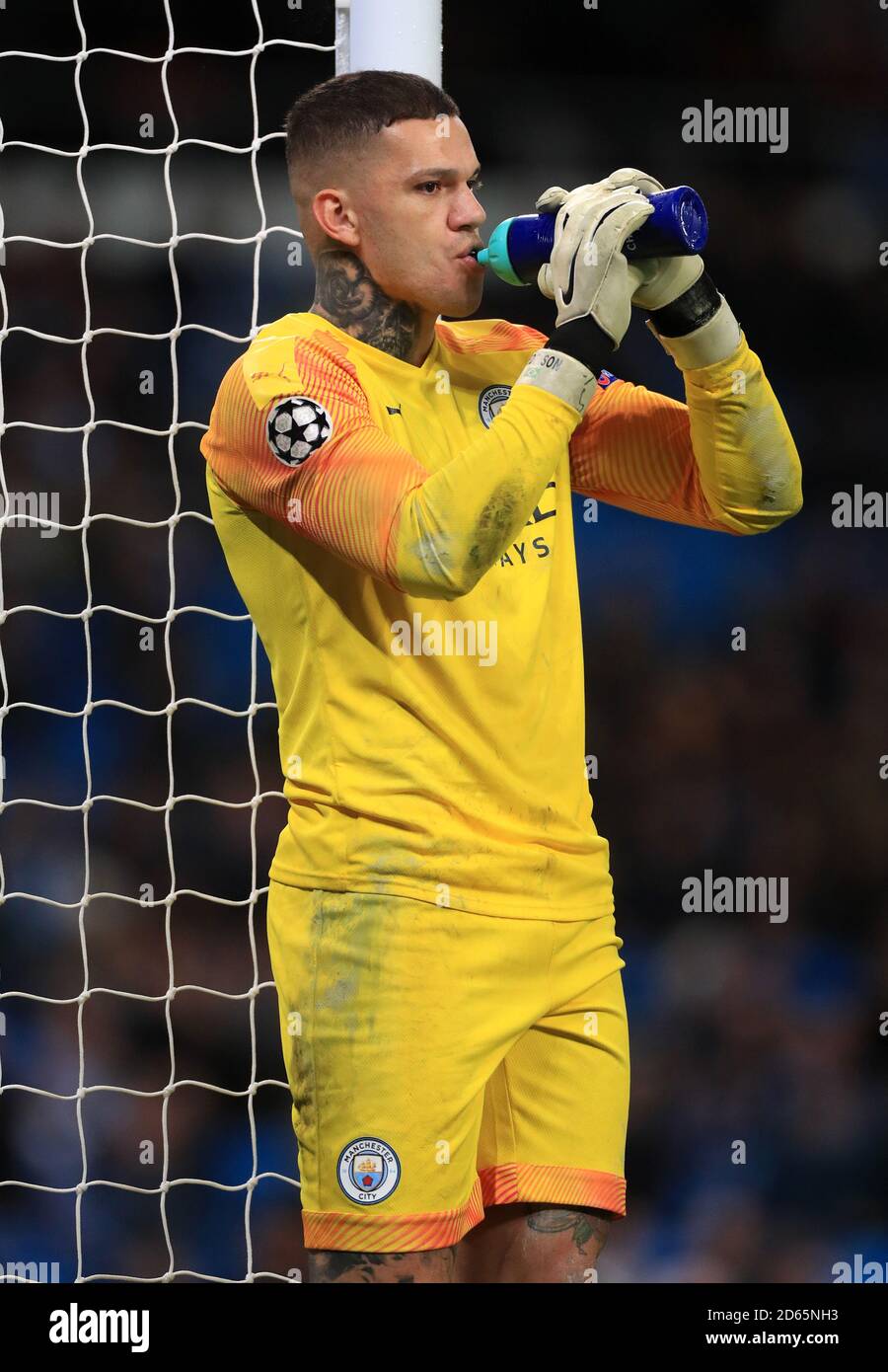 Manchester City goalkeeper Ederson Stock Photo - Alamy