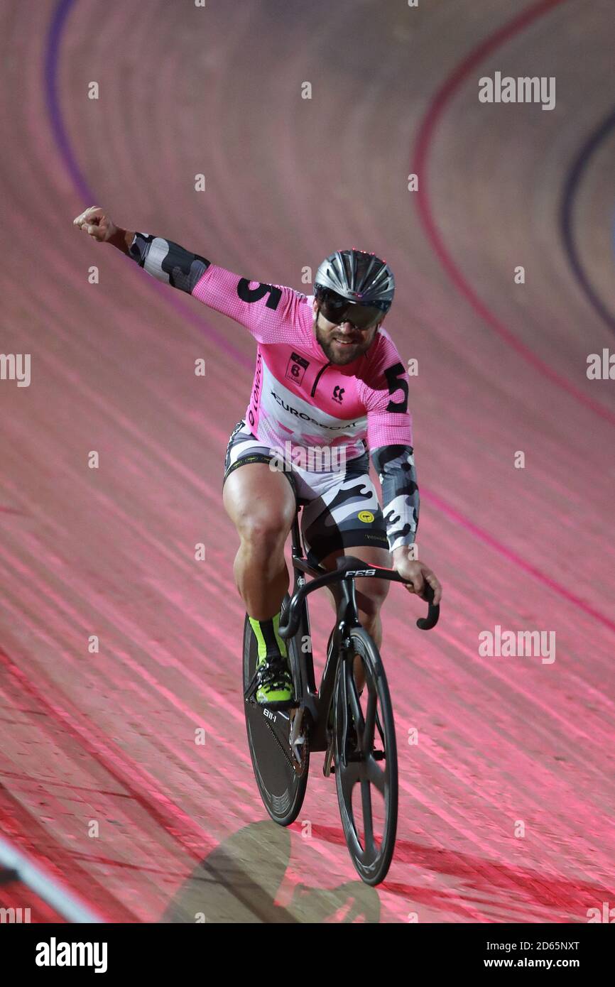 Robert Forstemann of Germany during day one of the Phynova Six Day ...