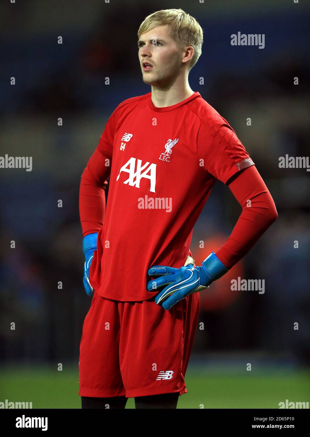 Liverpool goalkeeper Caoimhin Kelleher Stock Photo - Alamy