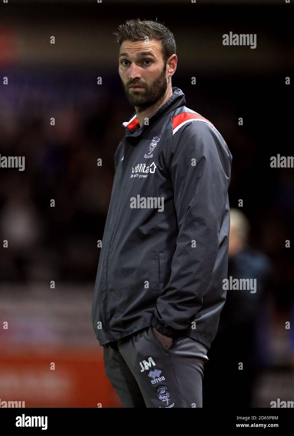 Lincoln City player and first team coach Jamie McCombe Stock Photo - Alamy