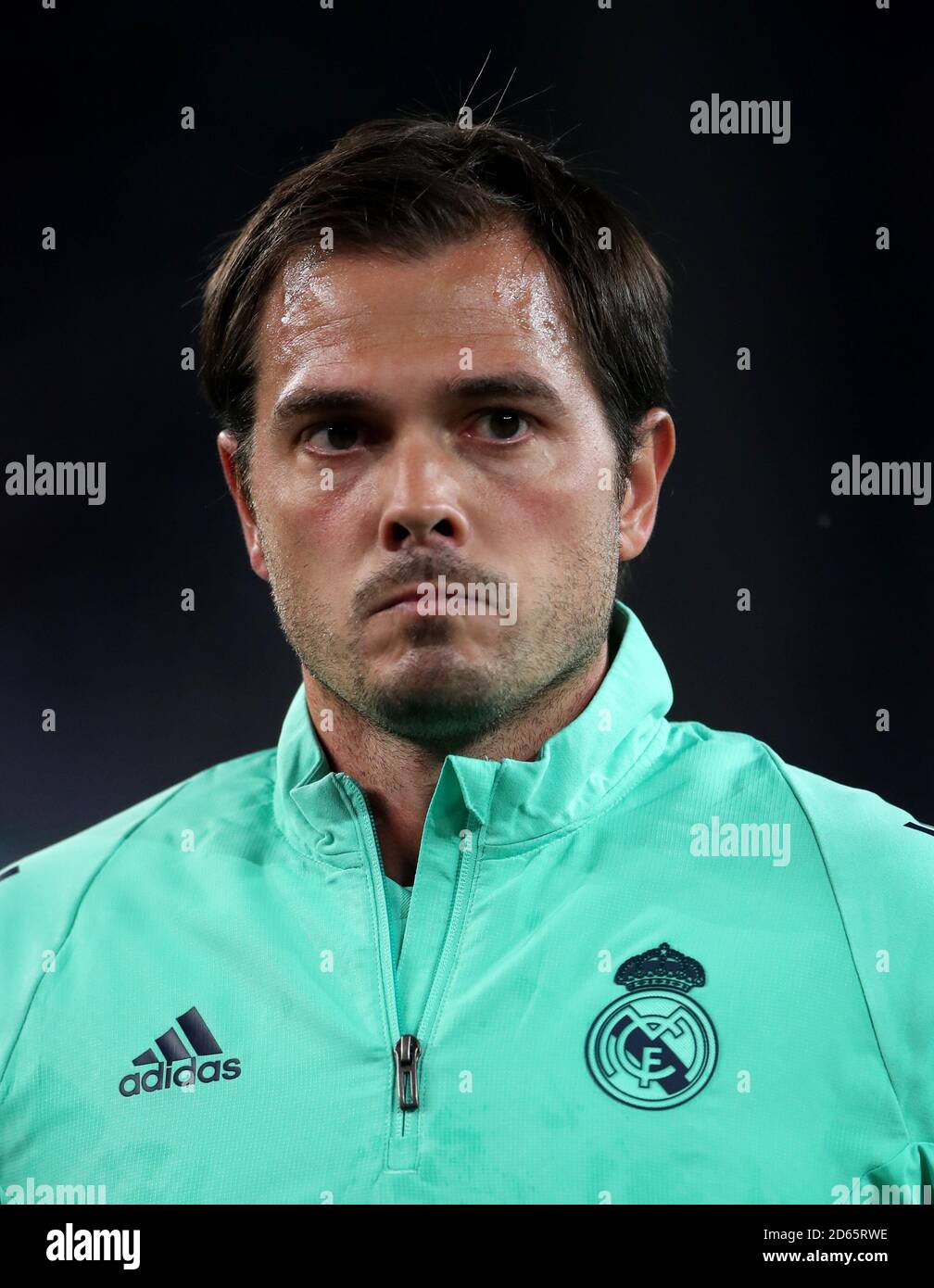 Real Madrid's goalkeeping coach Roberto Vazquez Stock Photo - Alamy
