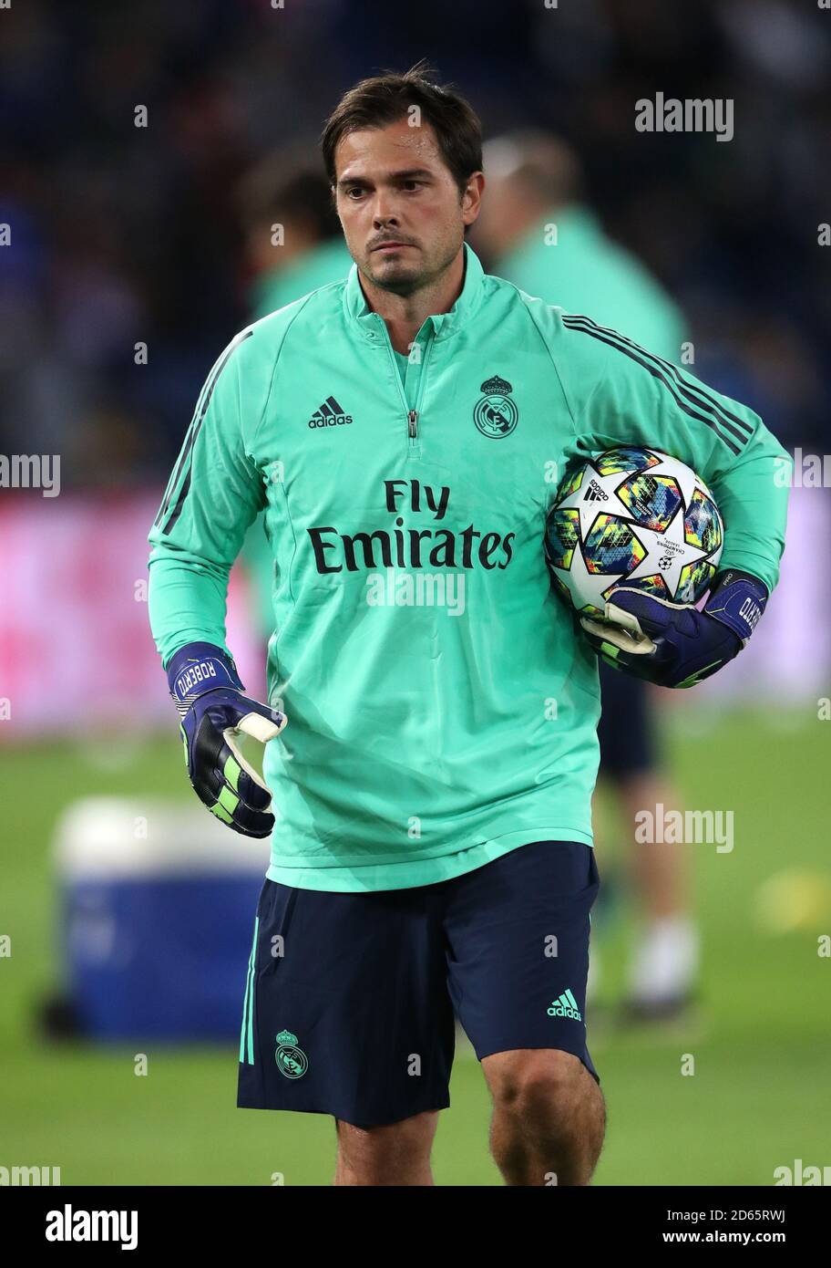 Real Madrid's goalkeeping coach Roberto Vazquez Stock Photo - Alamy
