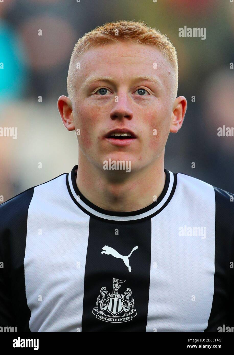 Newcastle United's Matthew Longstaff Stock Photo - Alamy