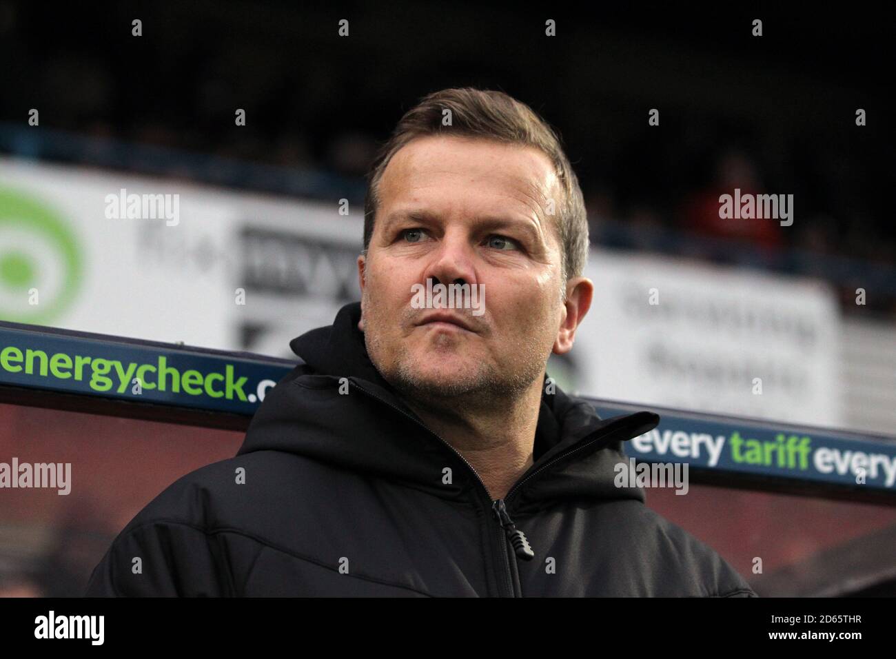 Forest Green Rovers' Manager Mark Cooper Stock Photo - Alamy