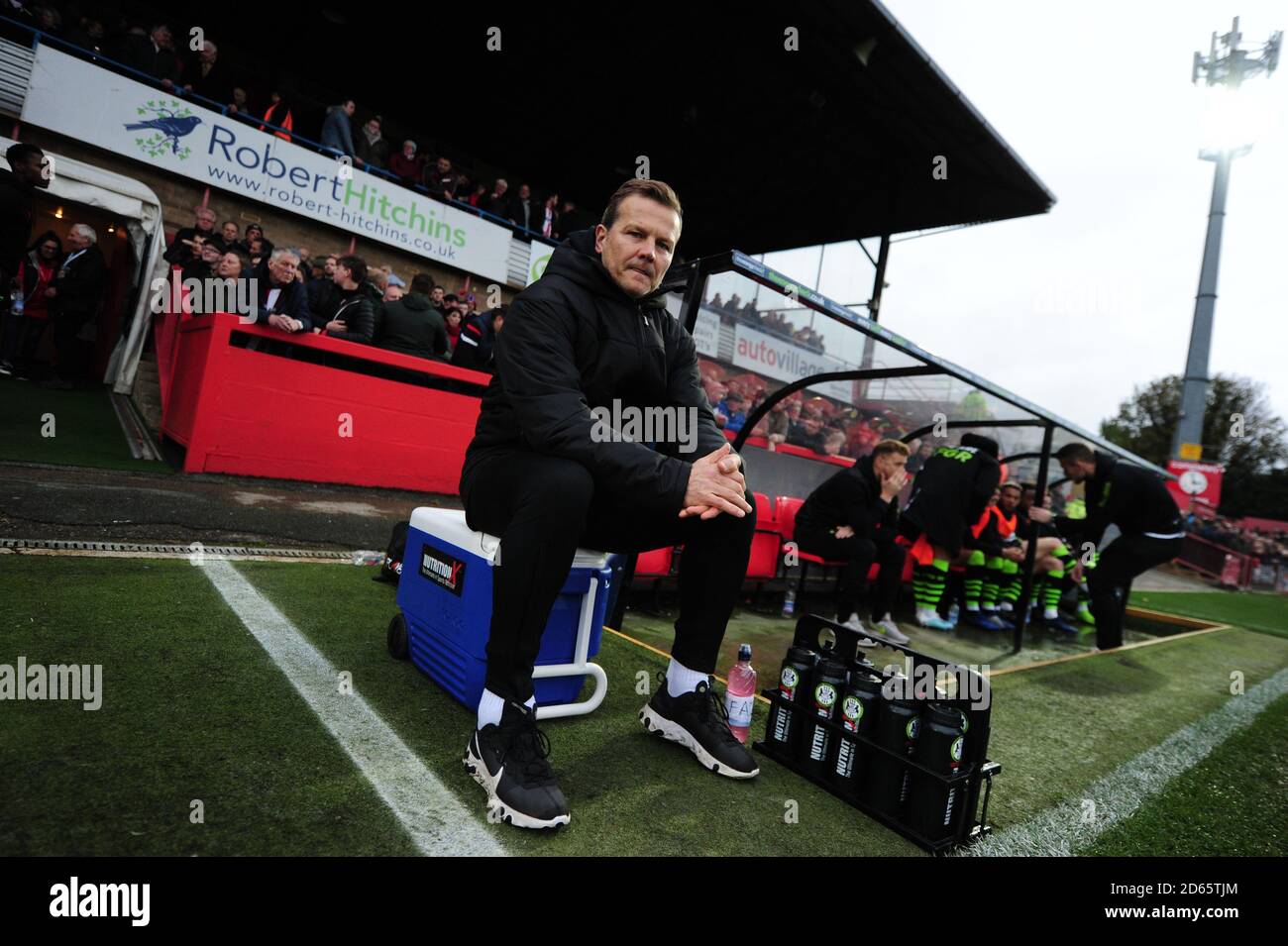 Forest Green Rovers' Manager Mark Cooper Stock Photo - Alamy