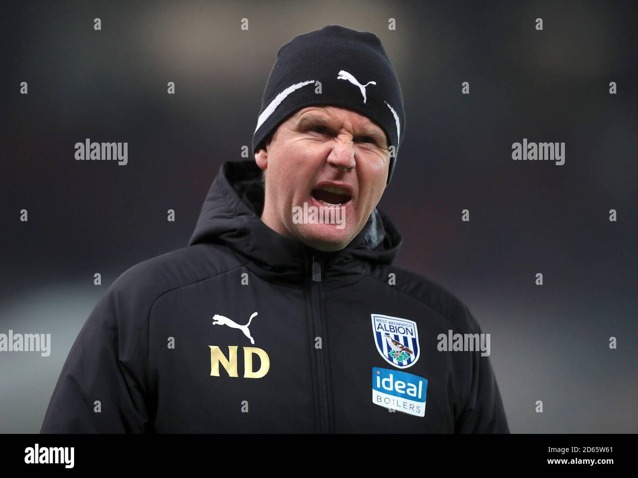West Bromwich Albion first team fitness coach Nick Davies Stock Photo ...