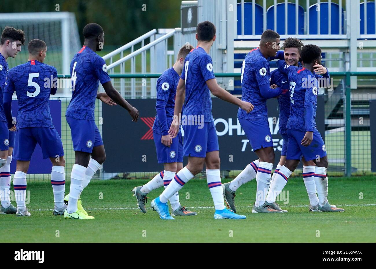Chelsea's George McEachran celebrates scoring his team's first goal ...