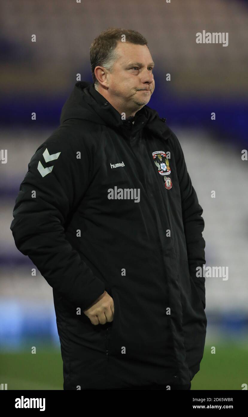 Coventry City's manager Mark Robins Stock Photo - Alamy