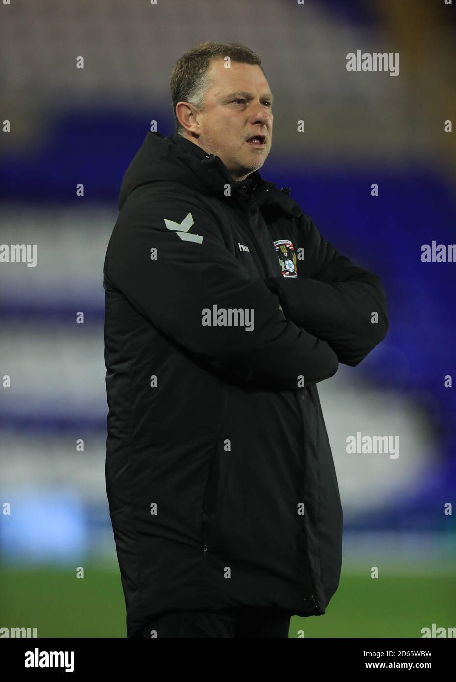 Coventry City's manager Mark Robins Stock Photo - Alamy