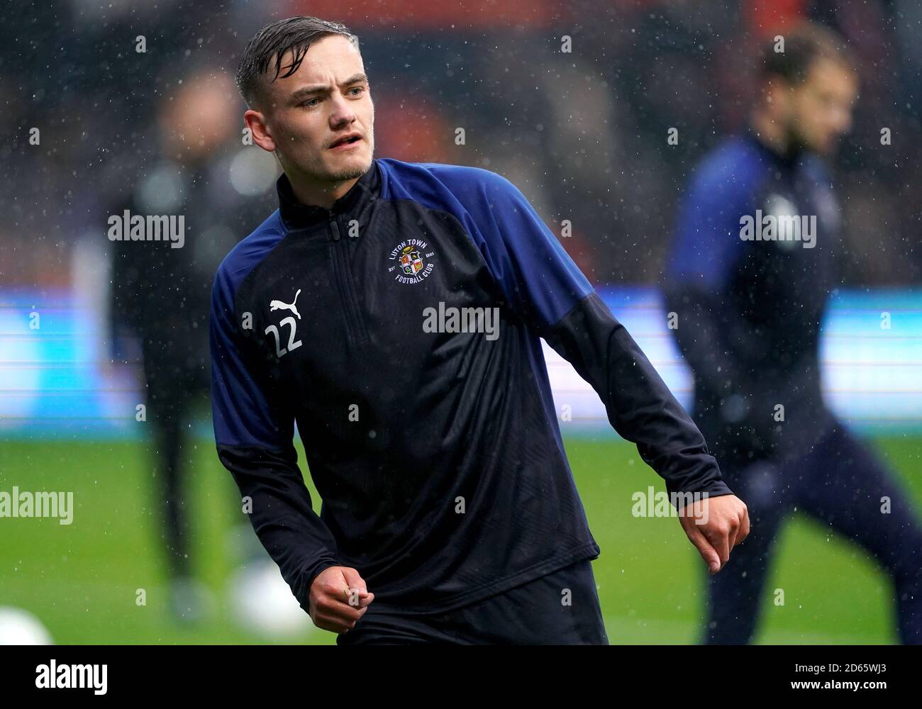 Luton Town's Luke Bolton Stock Photo - Alamy