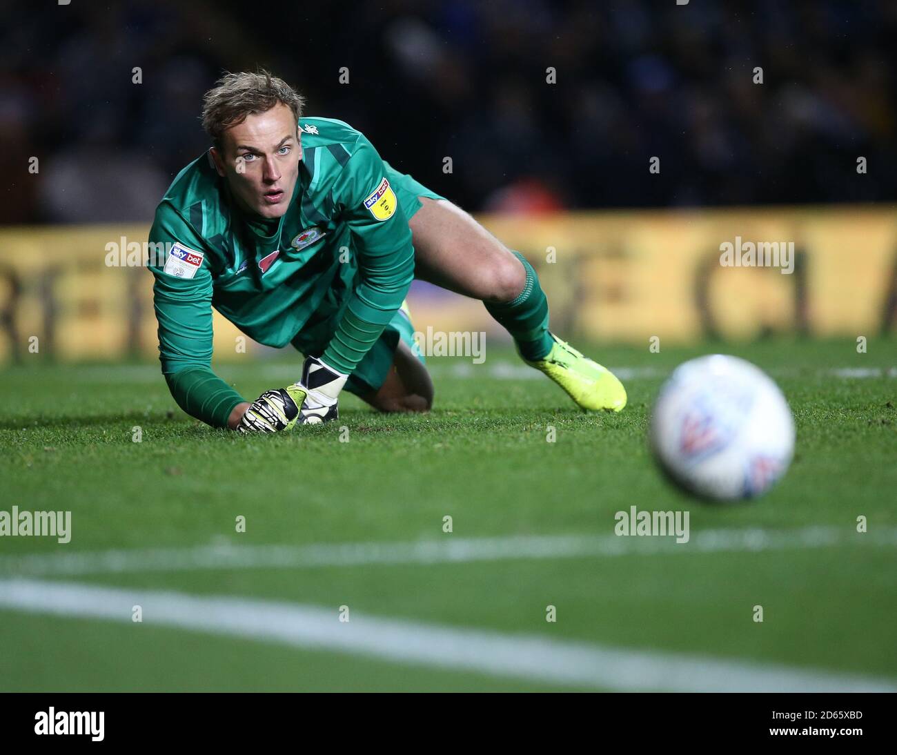 Blackburn Rovers goalkeeper Christian Walton during the Sky Bet ...
