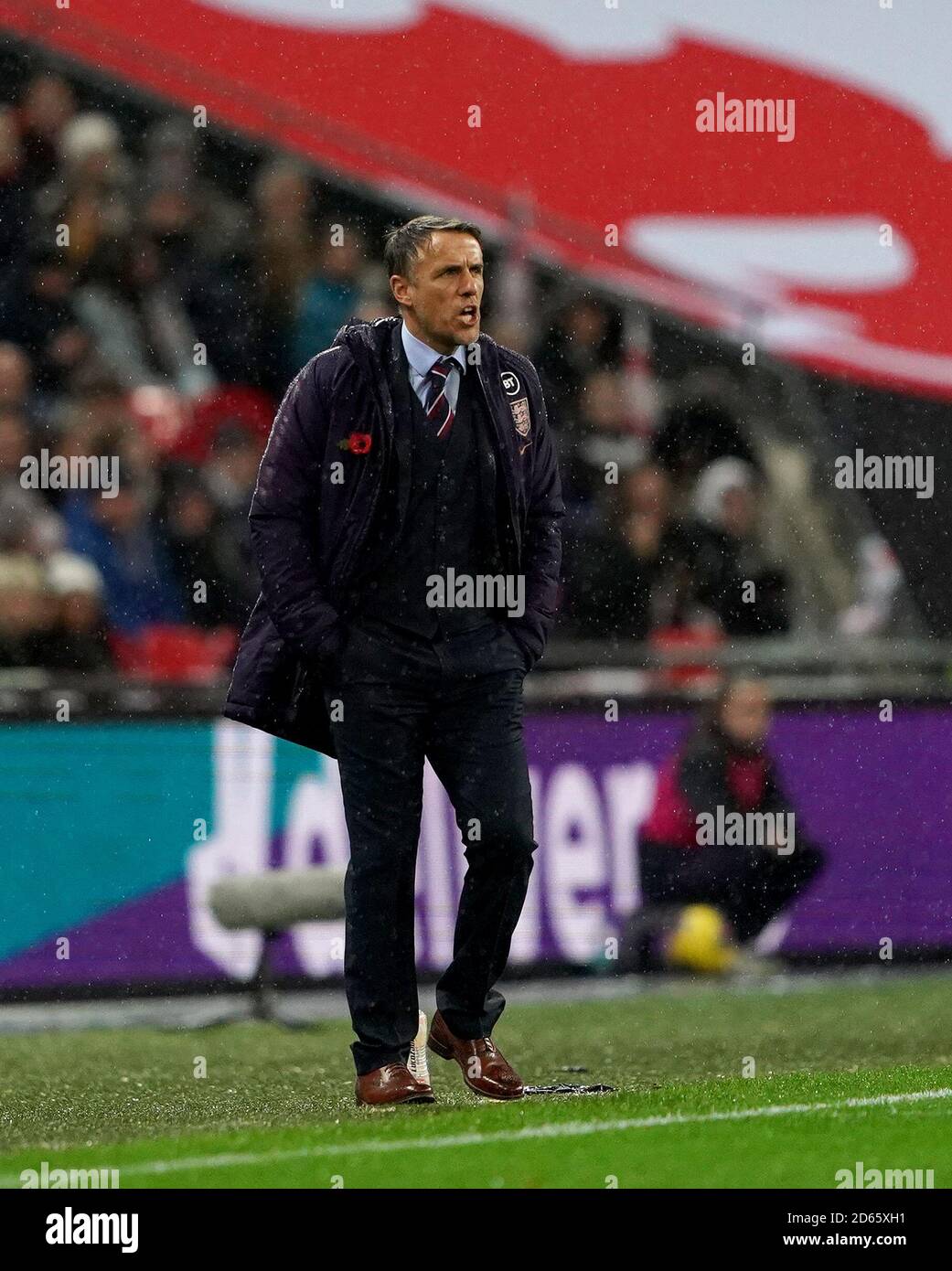 Phil neville england manager hi-res stock photography and images - Alamy