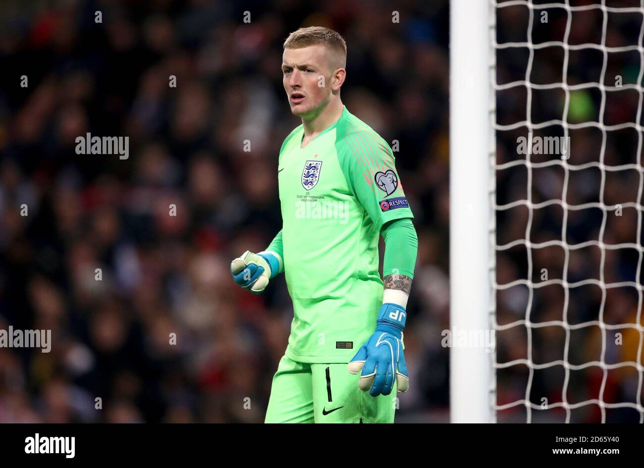 England goalkeeper Jordan Pickford Stock Photo - Alamy