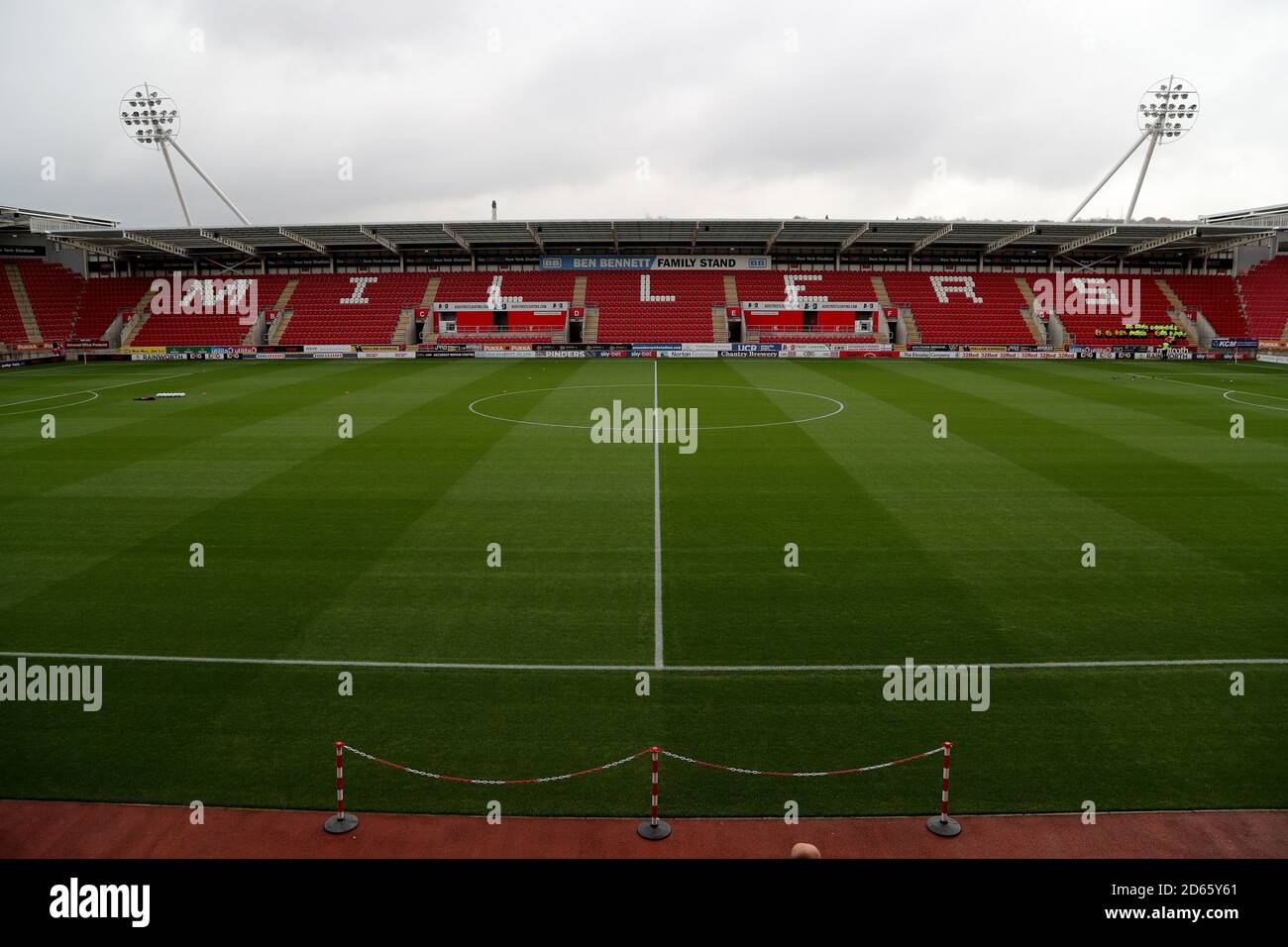 Stadium general view new stadium stand ground gv hi-res stock ...