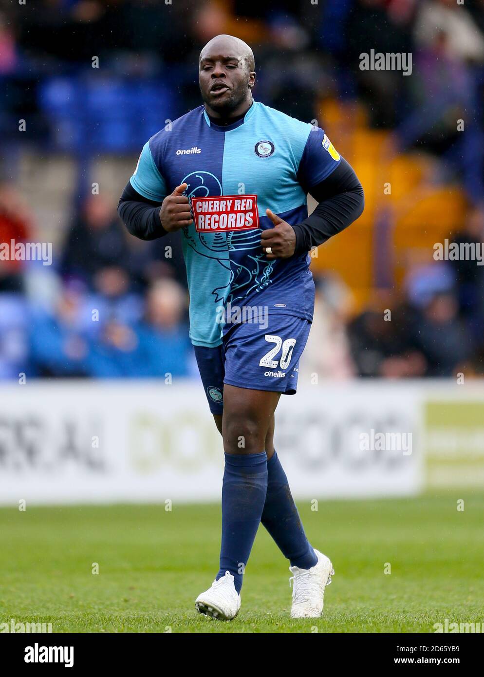 Wycombe Wanderers' Adebayo Akinfenwa Stock Photo - Alamy
