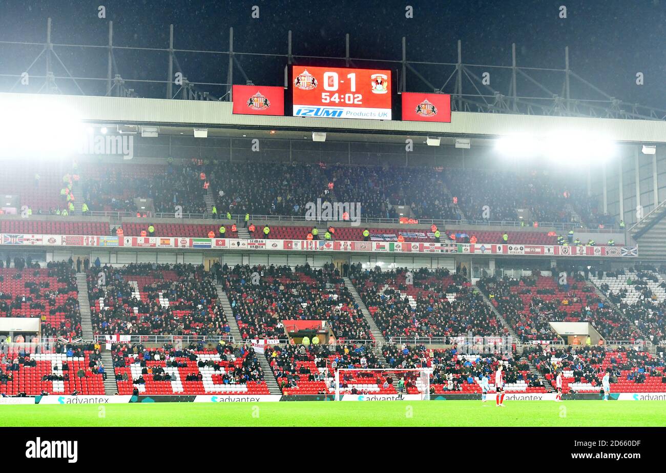 Football general view gv away fans stand hi-res stock photography and ...