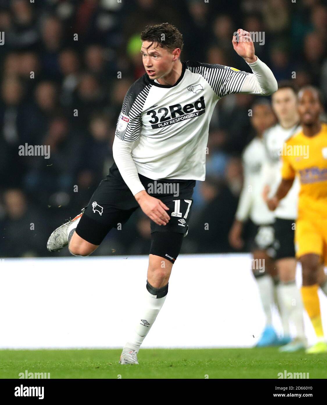 Derby Countys George Evans High Resolution Stock Photography and Images ...