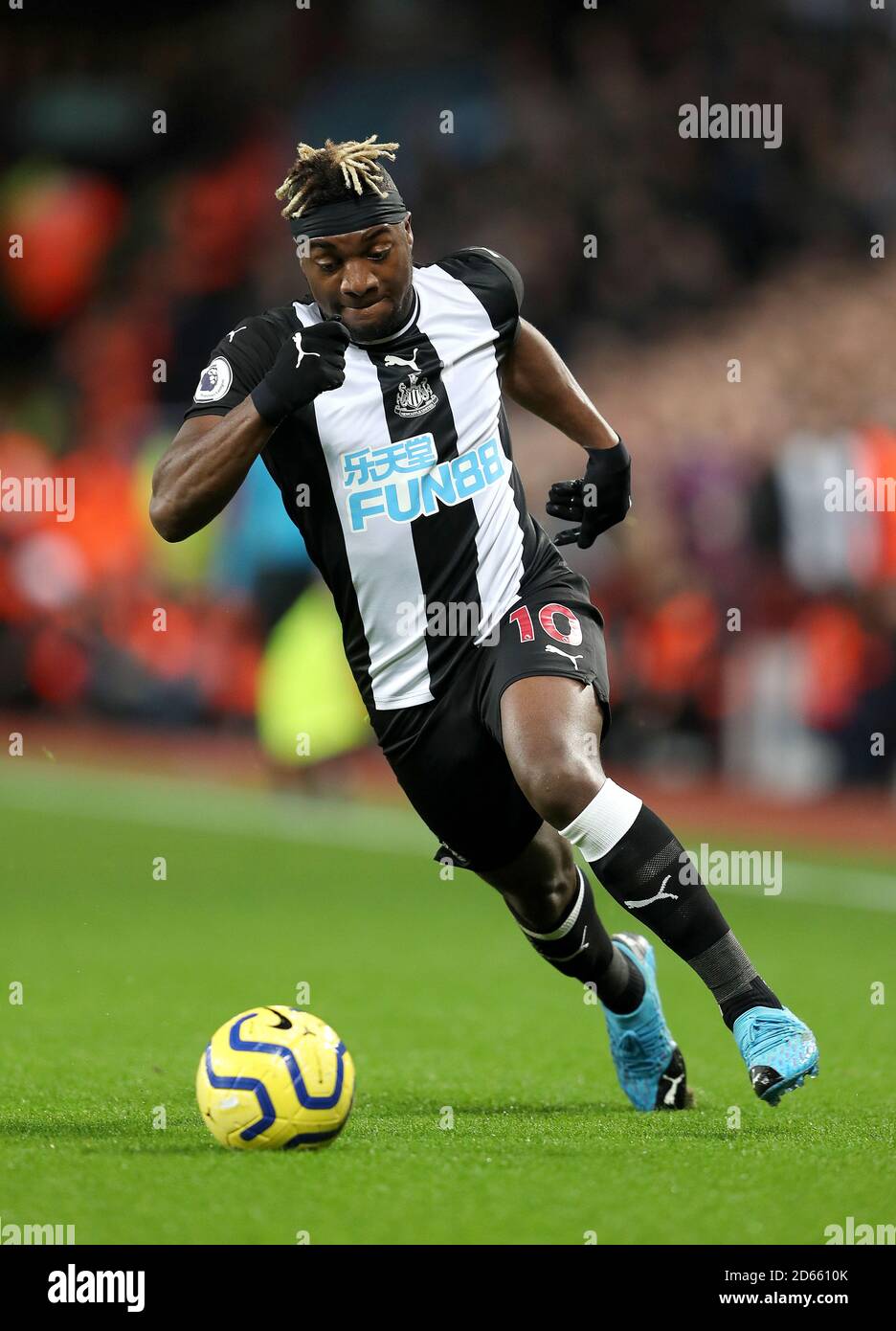 Newcastle United's Allan Saint-Maximin Stock Photo - Alamy