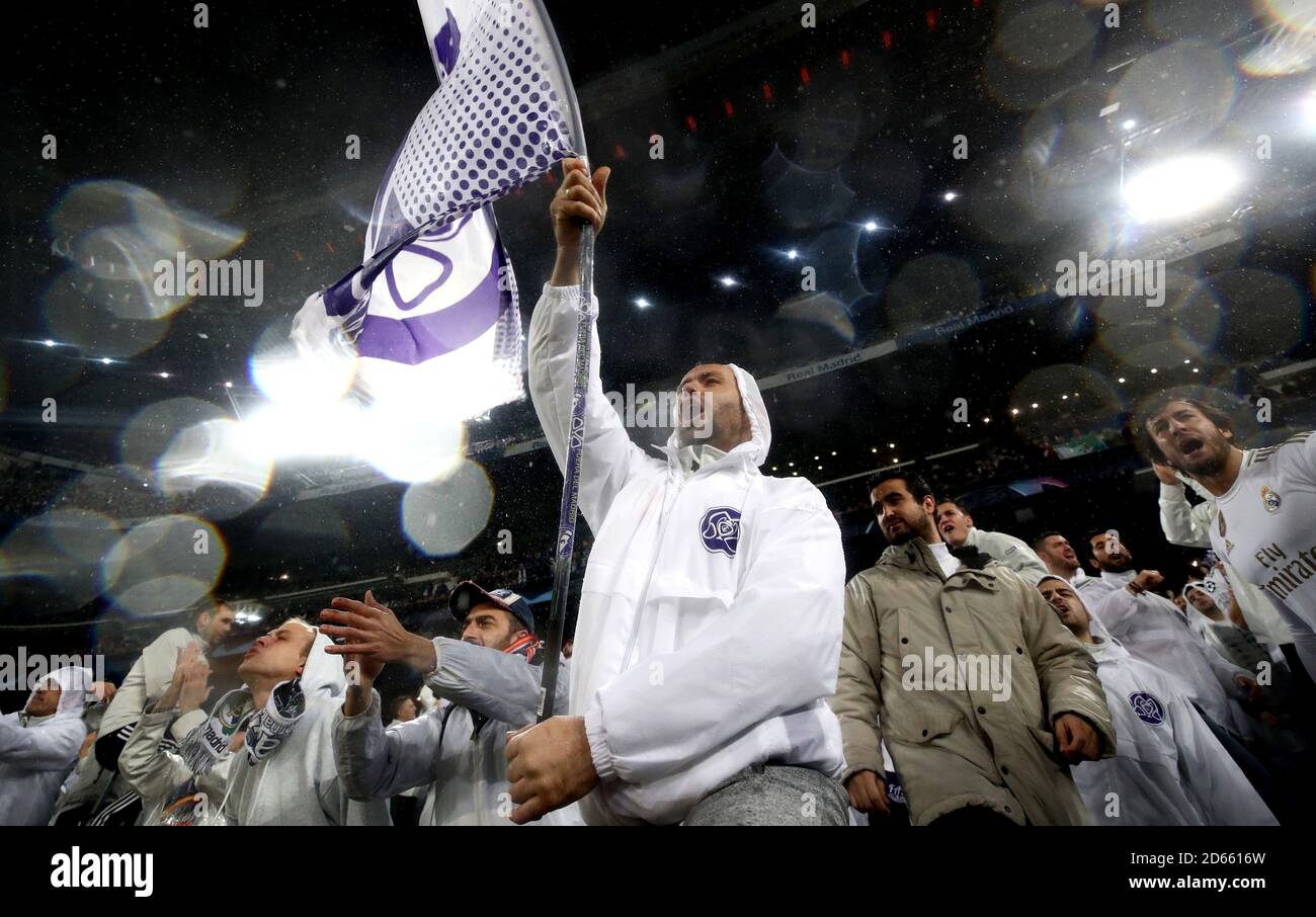 Real madrid fans hi-res stock photography and images - Alamy