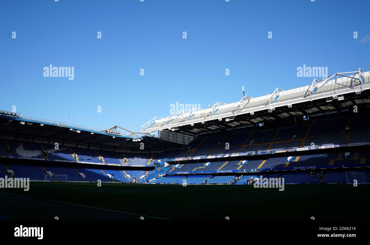 View inside stamford bridge stadium hi-res stock photography and images ...