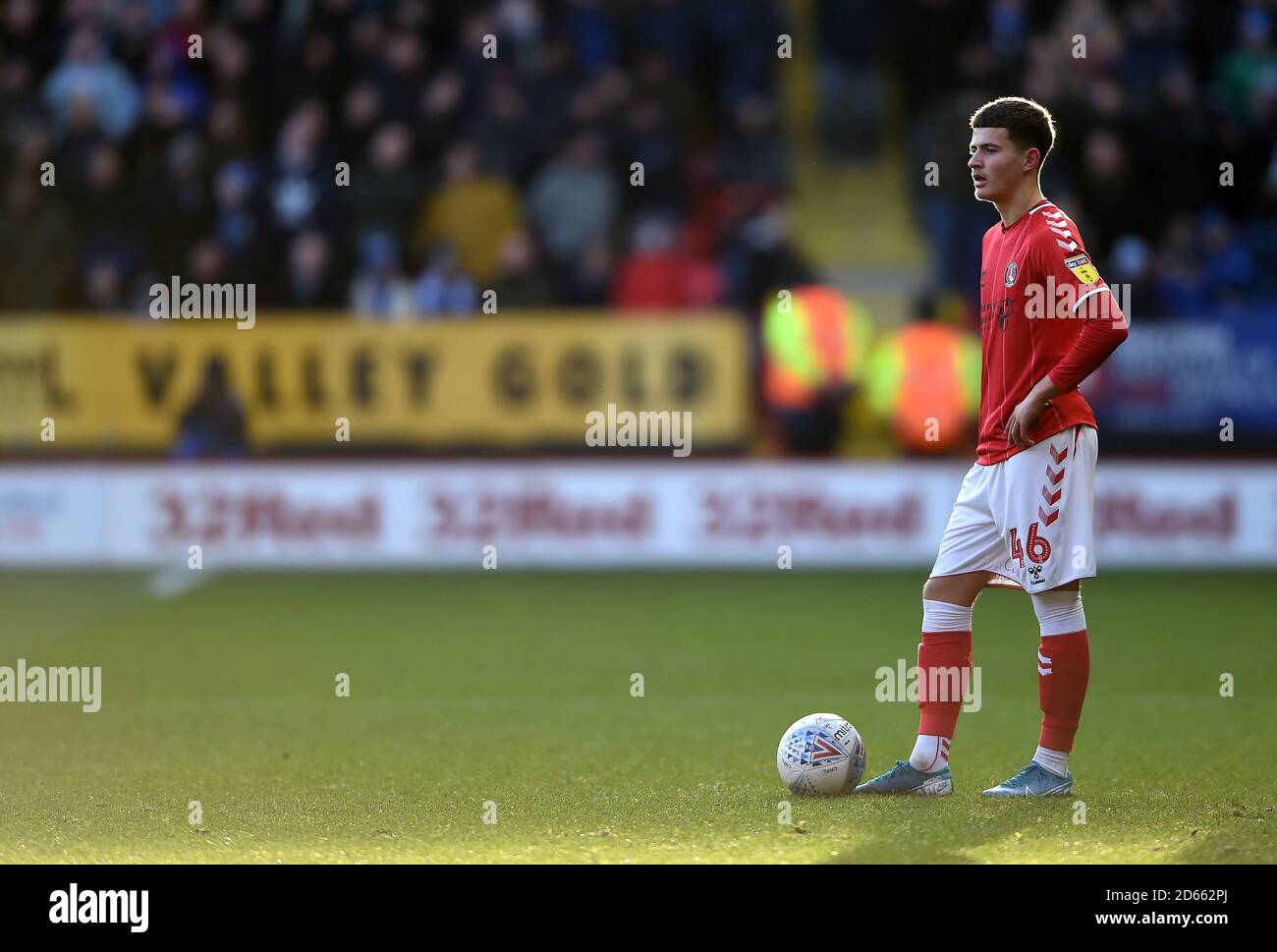 Charlton Athletic's James Vennings Stock Photo - Alamy