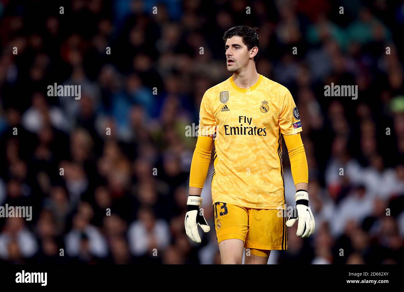 Real Madrid goalkeeper Thibaut Courtois Stock Photo - Alamy
