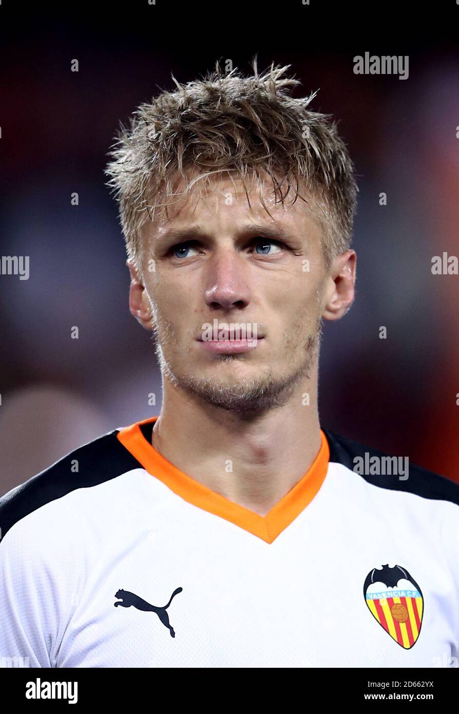 Valencia's Daniel Wass Stock Photo - Alamy