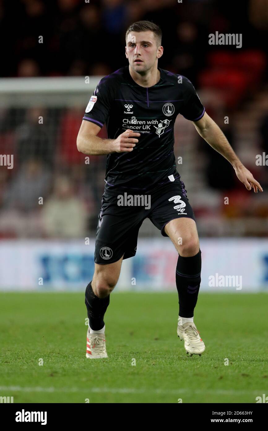 Charlton Athletic's Ben Purrington Stock Photo - Alamy