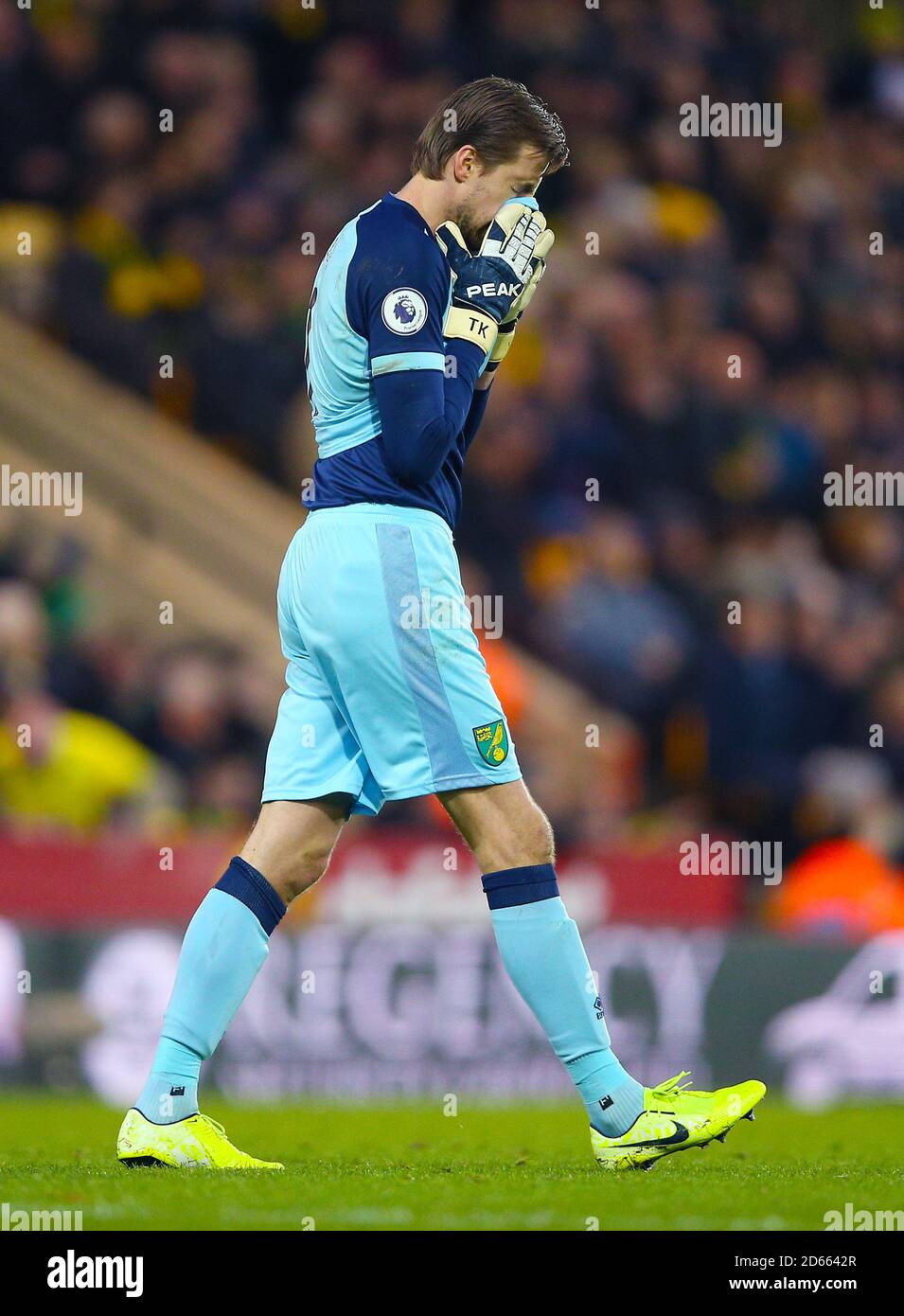 Norwich City goalkeeper Tim Krul Stock Photo - Alamy