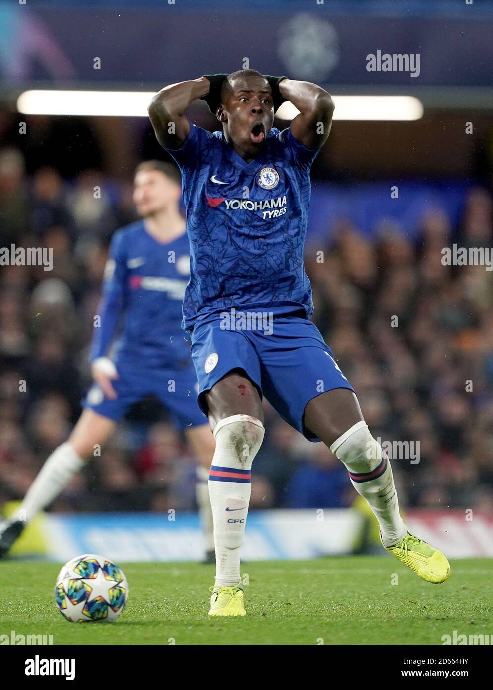 Chelsea's Kurt Zouma Stock Photo - Alamy