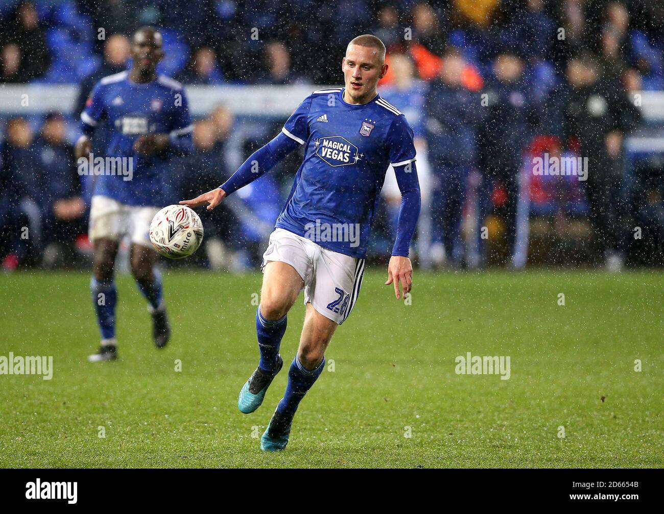 Ipswich Town's Luke Woolfenden Stock Photo - Alamy