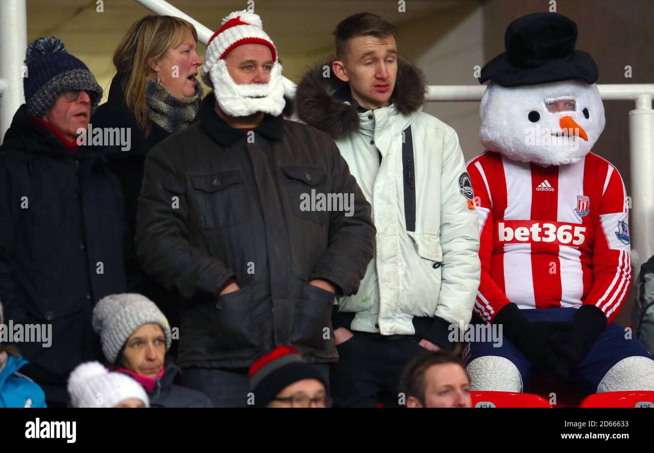 Stoke City fans Stock Photo - Alamy