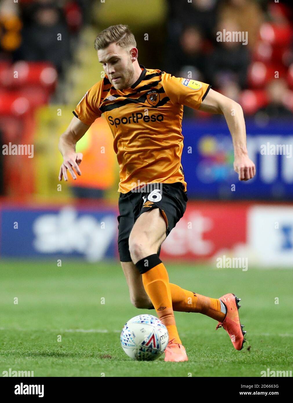 Hull City's Callum Elder in action Stock Photo - Alamy
