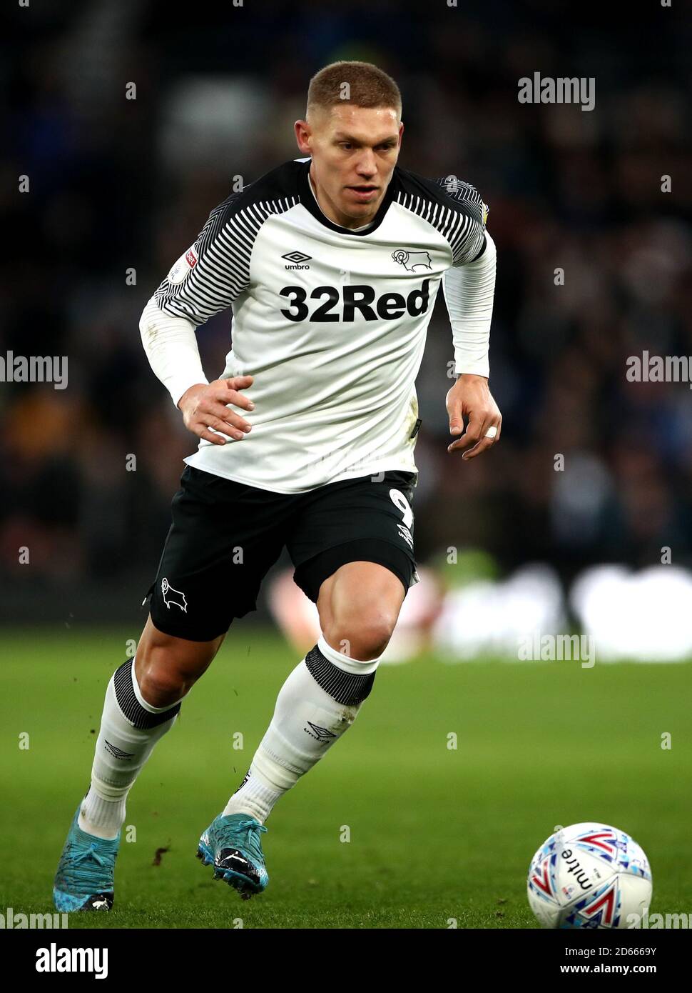 Derby County's Martyn Waghorn Stock Photo - Alamy
