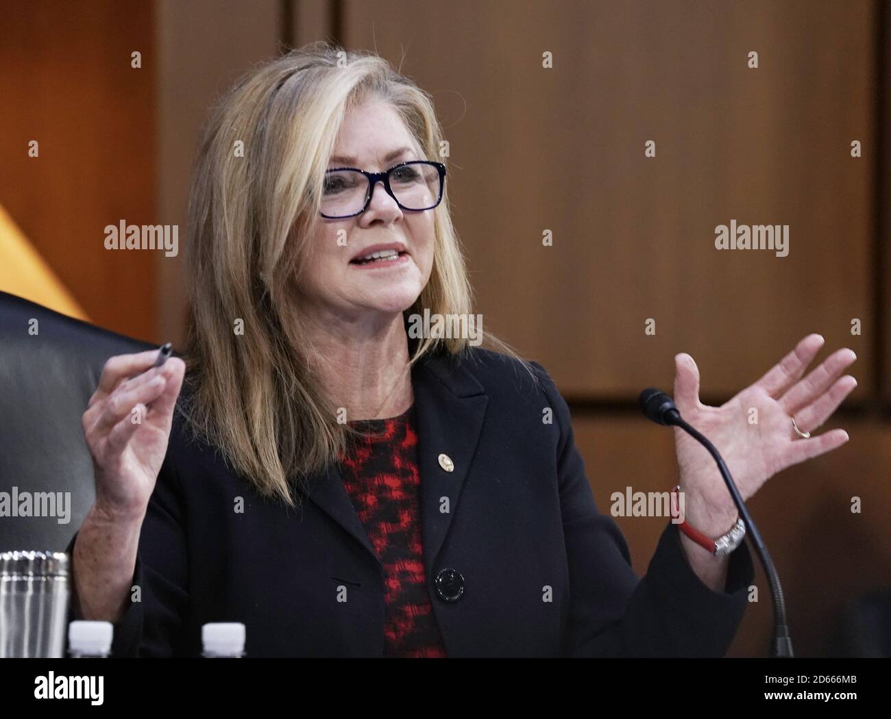 Washington, United States. 14th Oct, 2020. Sen. Marsha Blackburn speaks ...