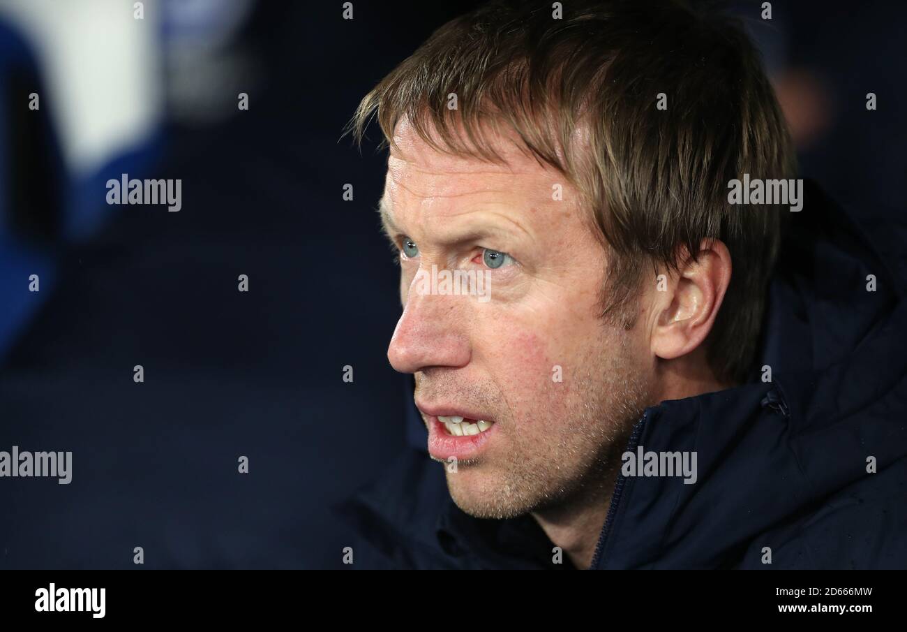 Brighton and Hove Albion manager Graham Potter Stock Photo - Alamy