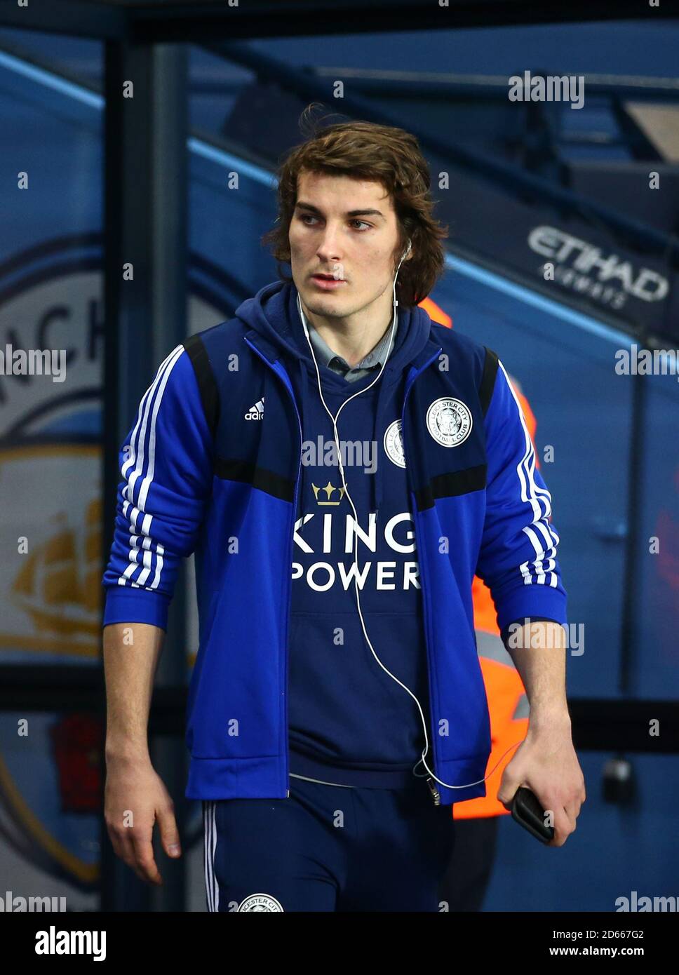 Leicester City's Caglar Soyuncu Stock Photo - Alamy
