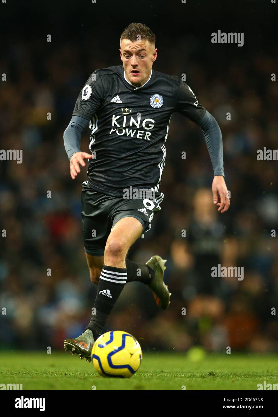 Leicester City's Jamie Vardy Stock Photo - Alamy