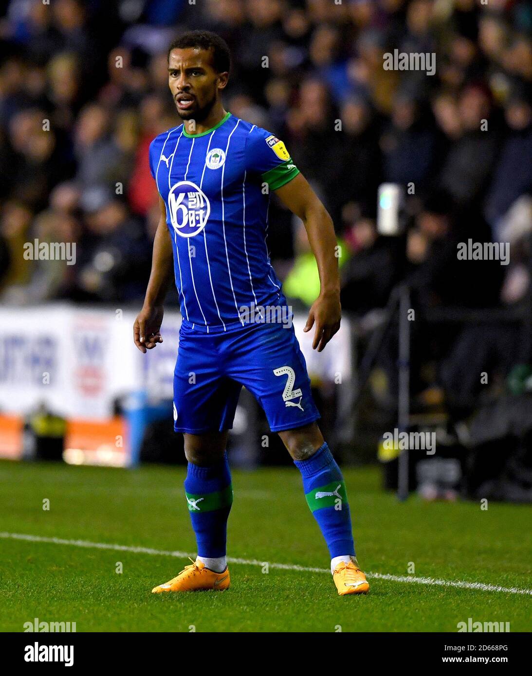 Wigan athletics nathan byrne hi-res stock photography and images - Alamy