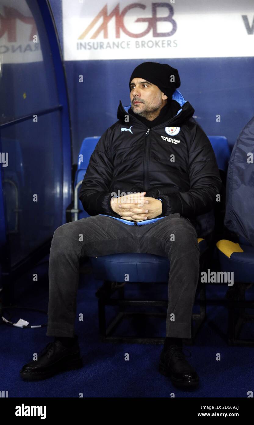 Manchester City manager Pep Guardiola Stock Photo - Alamy