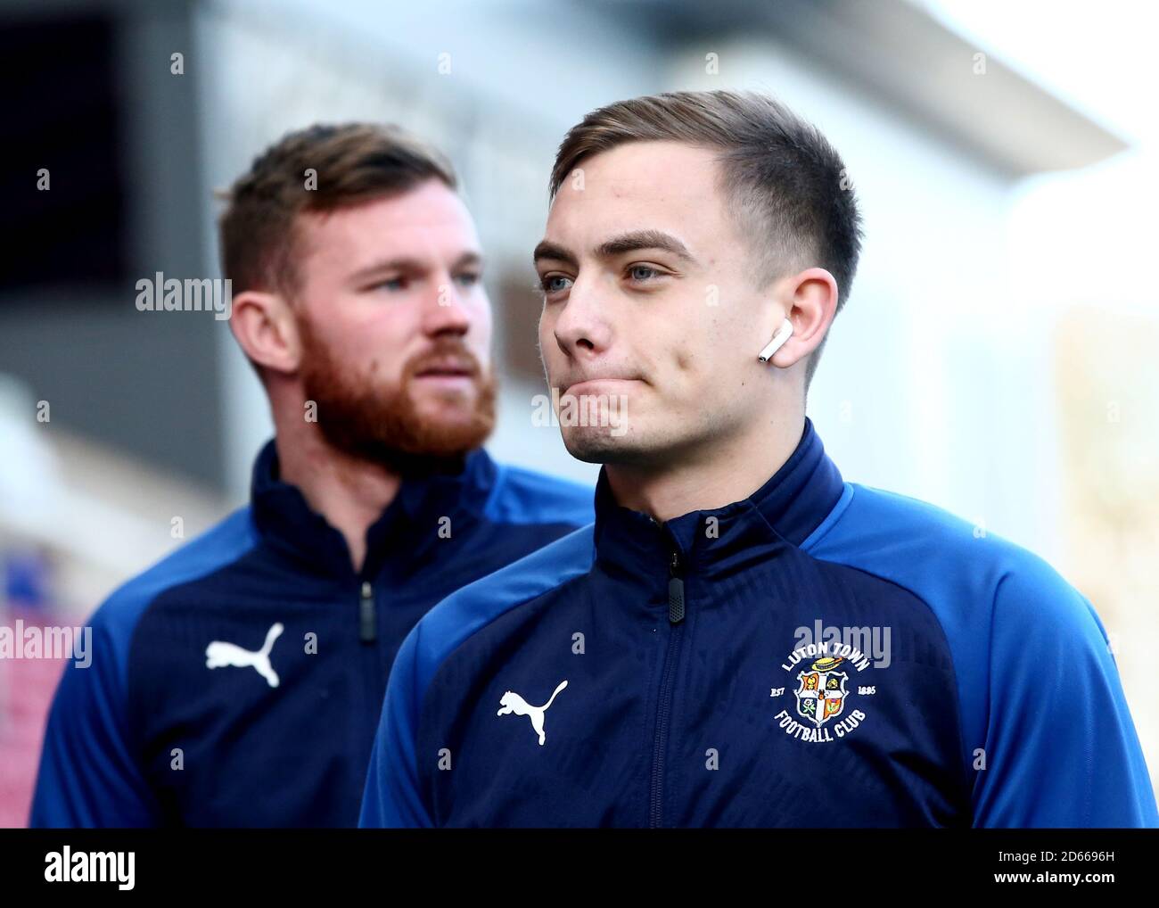 Luton Town's Luke Bolton Stock Photo - Alamy