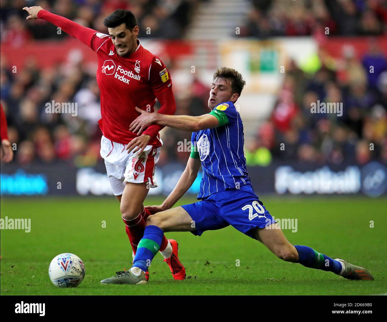 Nottingham forests chema rodriguez hi-res stock photography and images ...