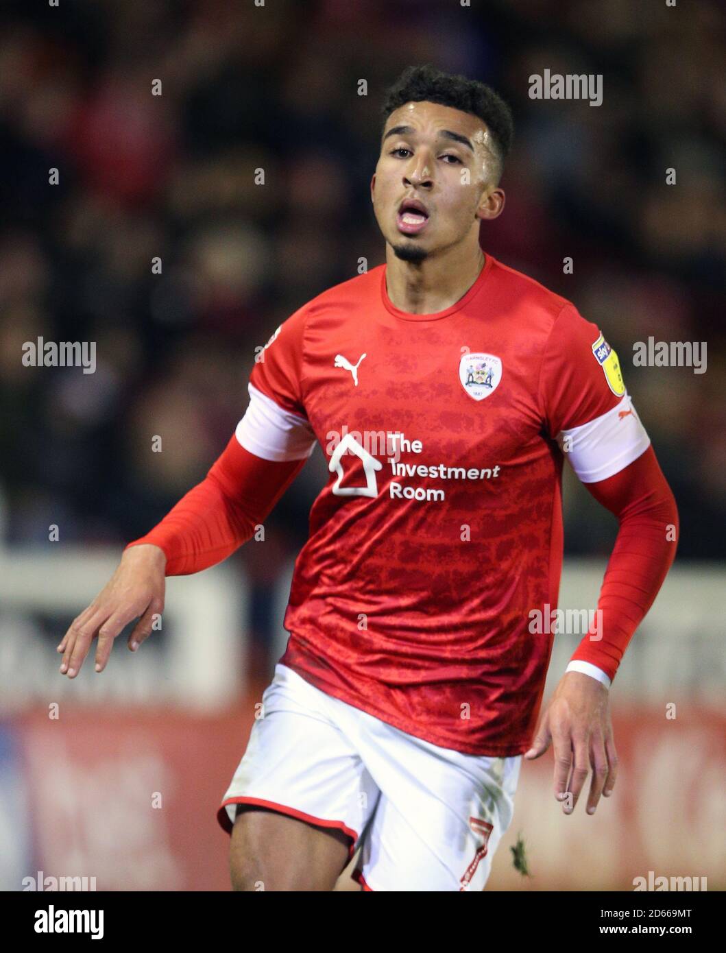 Barnsley's Jacob Brown Stock Photo - Alamy