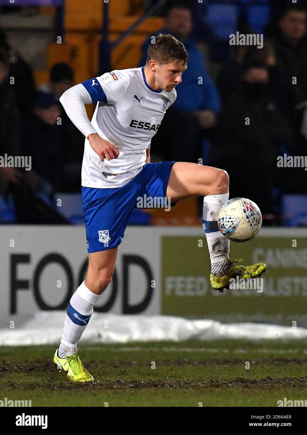 Tranmere Rovers' Sid Nelson Stock Photo - Alamy