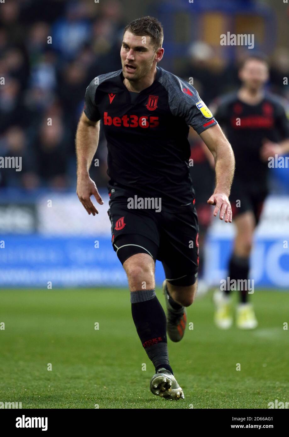 Stoke City's Sam Vokes Stock Photo - Alamy